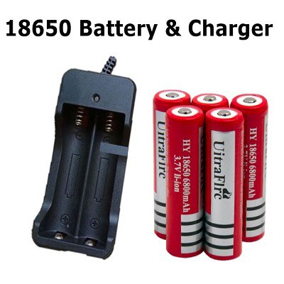 18650 Battery Lithium Li-ion Rechargeable/USB Charger/AA & AAA size ...