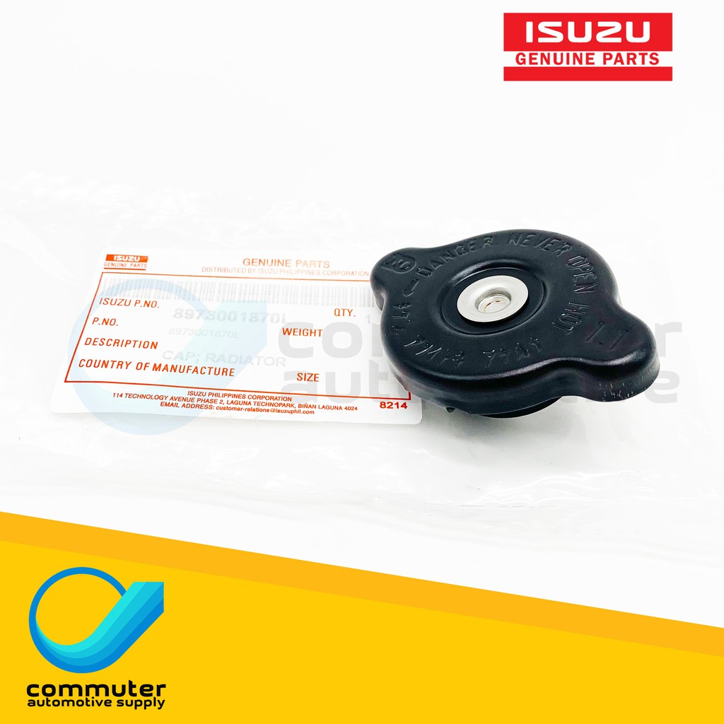 Radiator Cap Isuzu Crosswind, Isuzu Crosswind Sportivo, Isuzu Dmax ...
