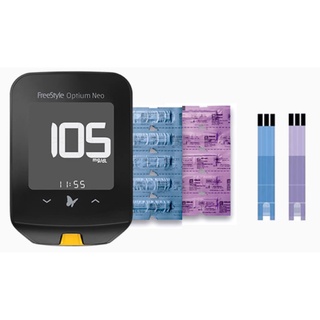 Freestyle Optium Neo Meter, Freedom Lite Meter, Test Strips and Lancets ...