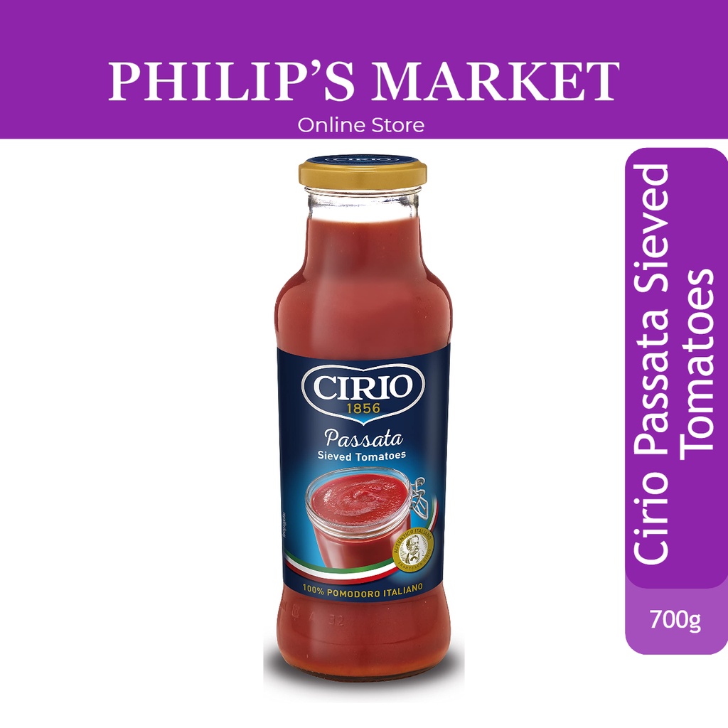 Cirio Passata Verace Sieved Tomato Puree 700g | Shopee Singapore