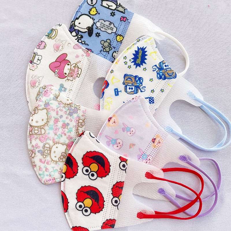 50pcs 3D Kid Mask Cartoon Mask Baby Mask 3D KT Buzz Lightyear Kids Mask ...