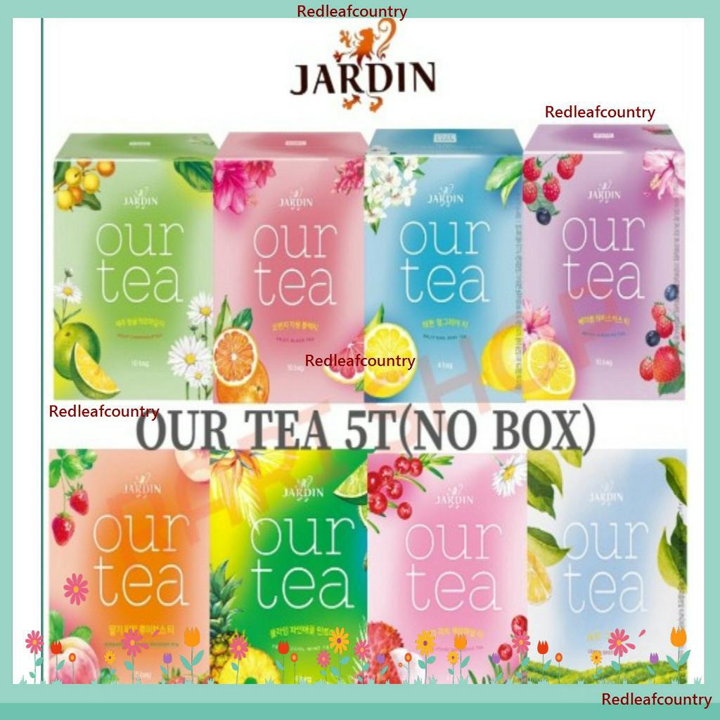 [JARDIN] OUR TEA 8style 5T (NO BOX) Fruit Blend Tea from Korea | Shopee ...