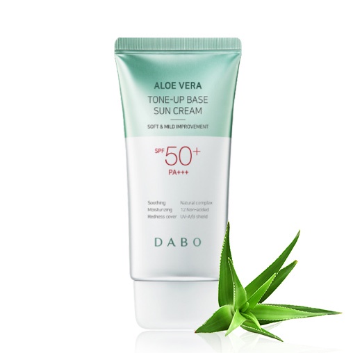Dabo Aloe Vera Tone-up Base Sun Cream 70ml SPF50+ PA+++ | Shopee Singapore