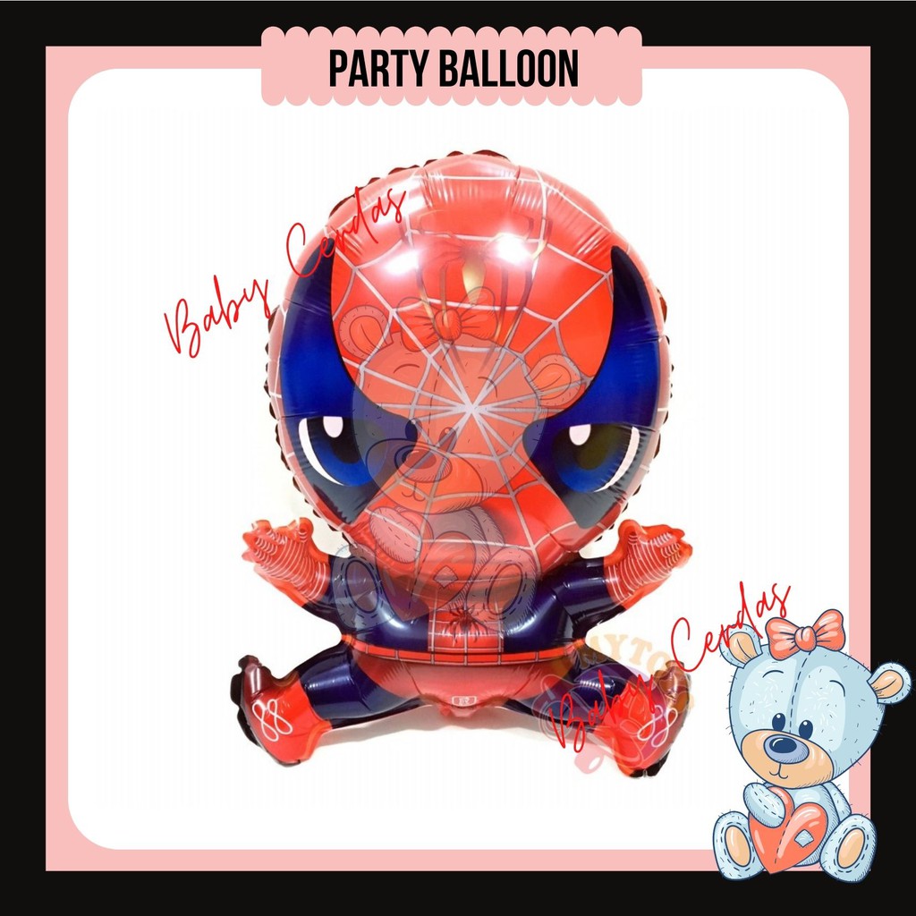 Belon Spiderman Balloon Party Decoration Birthday Balloons Toys for ...