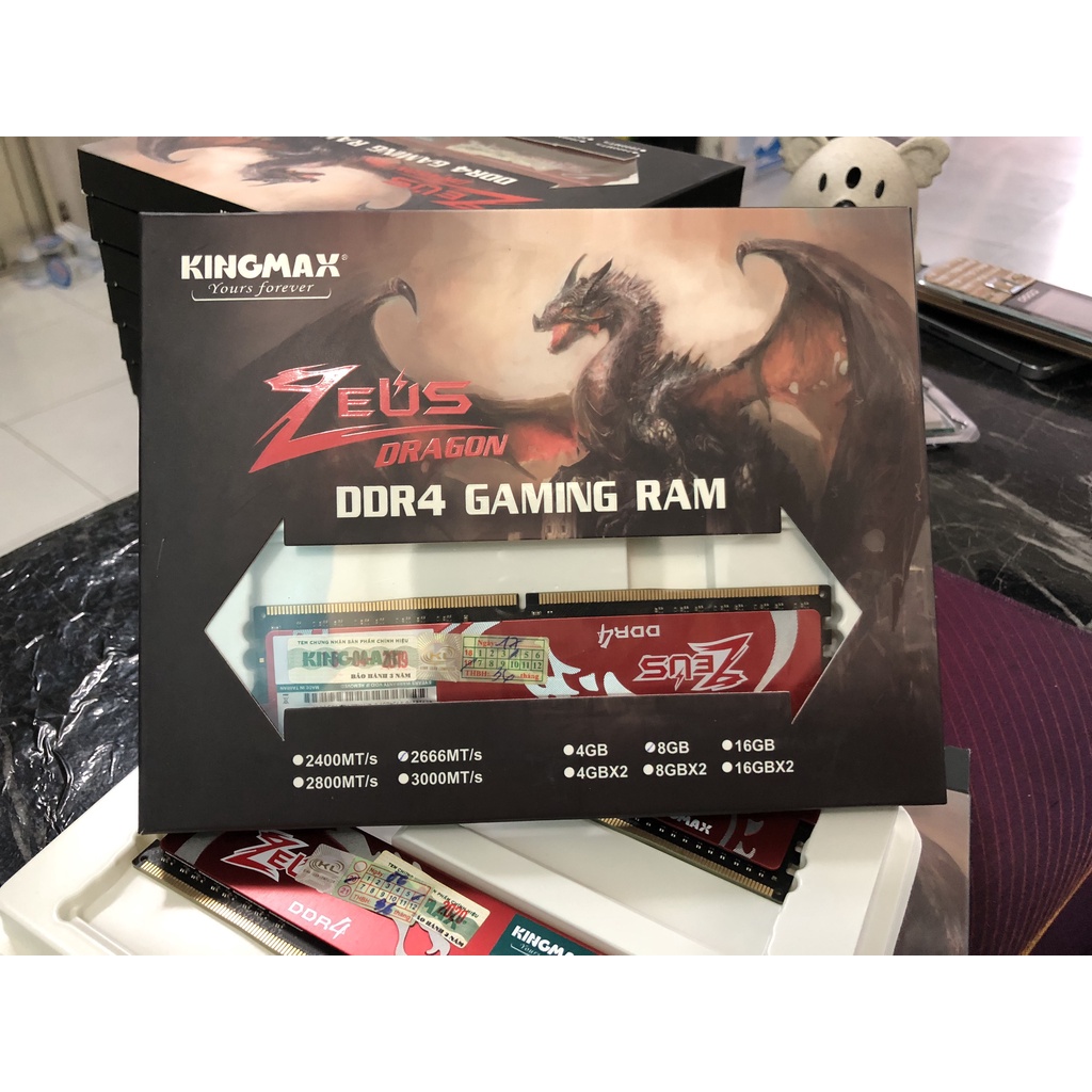 Desktop Kingmax Zeus Dragon Ram (KM-LD4-2666-8GHS) 16G (2x8GB) DDR4 ...