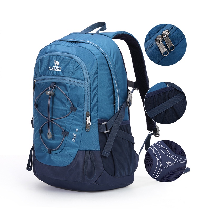 CAMEL CROWN Mountaineering bag 30L outdoor waterproof backpack large ...
