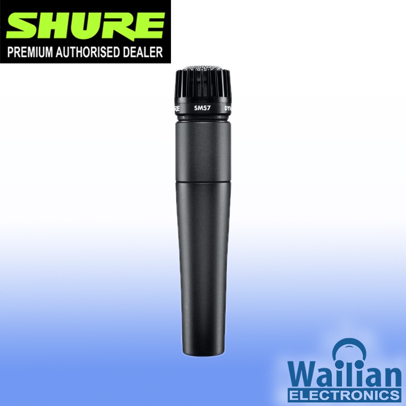 Shure SM57-LC Legendary Instrument Microphone Shure SM57 Shure SM57LC ...