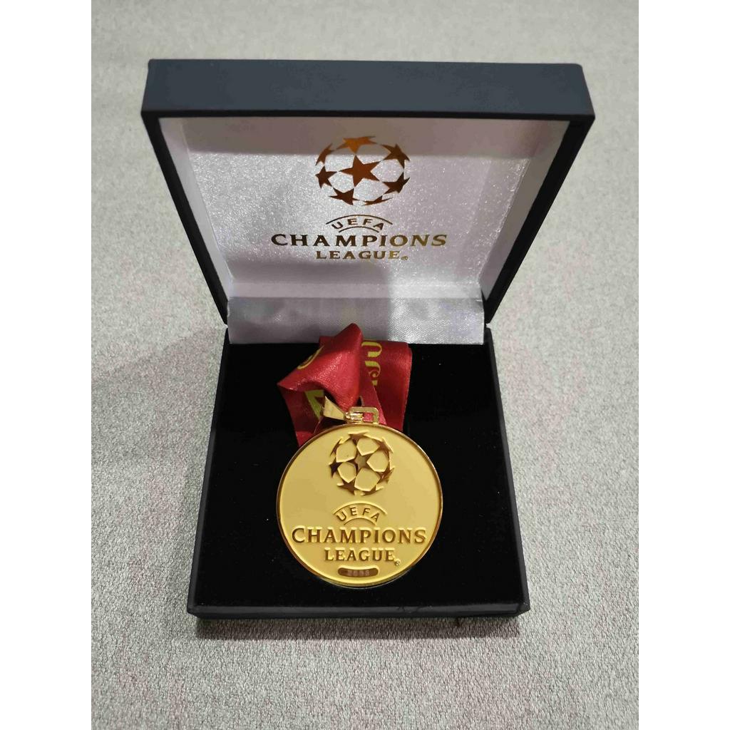 UCL 2008 CHAMPIONS LEAGUE FINAL MOSCOW GOLD MEDAL WINNER MANCHESTER ...