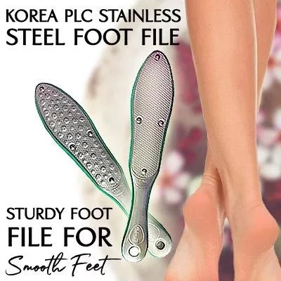 100% AUTHENTIC FROM KOREA PLC Foot File Stainless Steel | Shopee Singapore