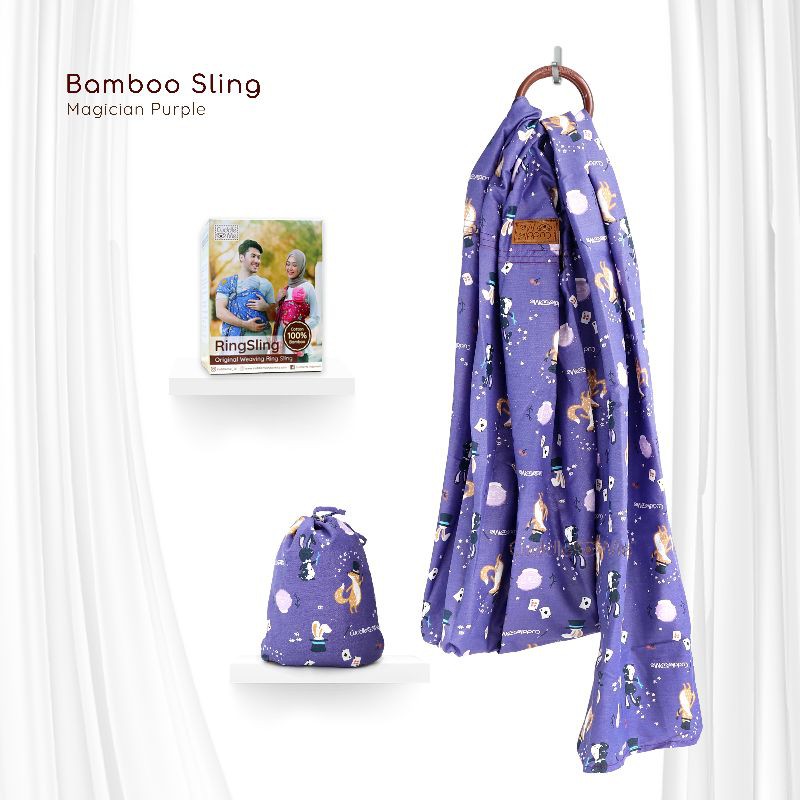 Ring Sling Bamboo Sling Cuddle Me Multifunctional Baby Carrier Airsling ...