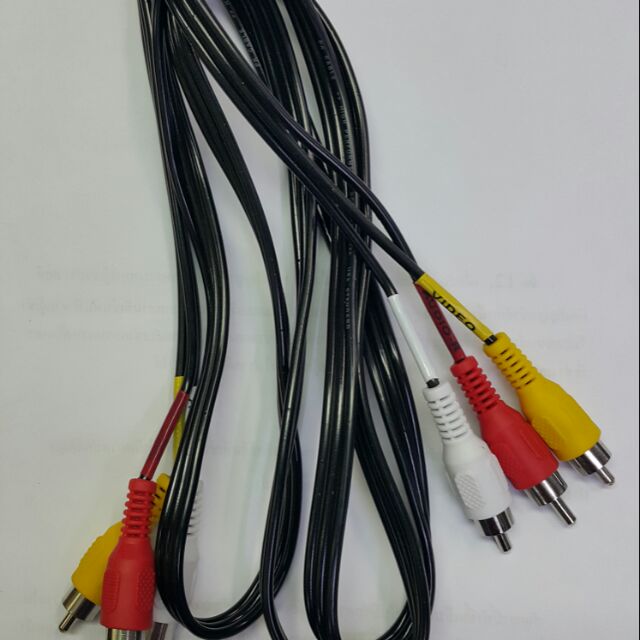 RCA Cable 3 Out 3 Is Used For Audio Output To Tv 1.5m Cable. | Shopee Singapore