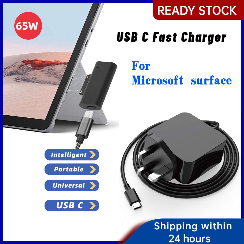 Surface Connect to USB-C Charging Adapter, Compatible for Microsoft ...