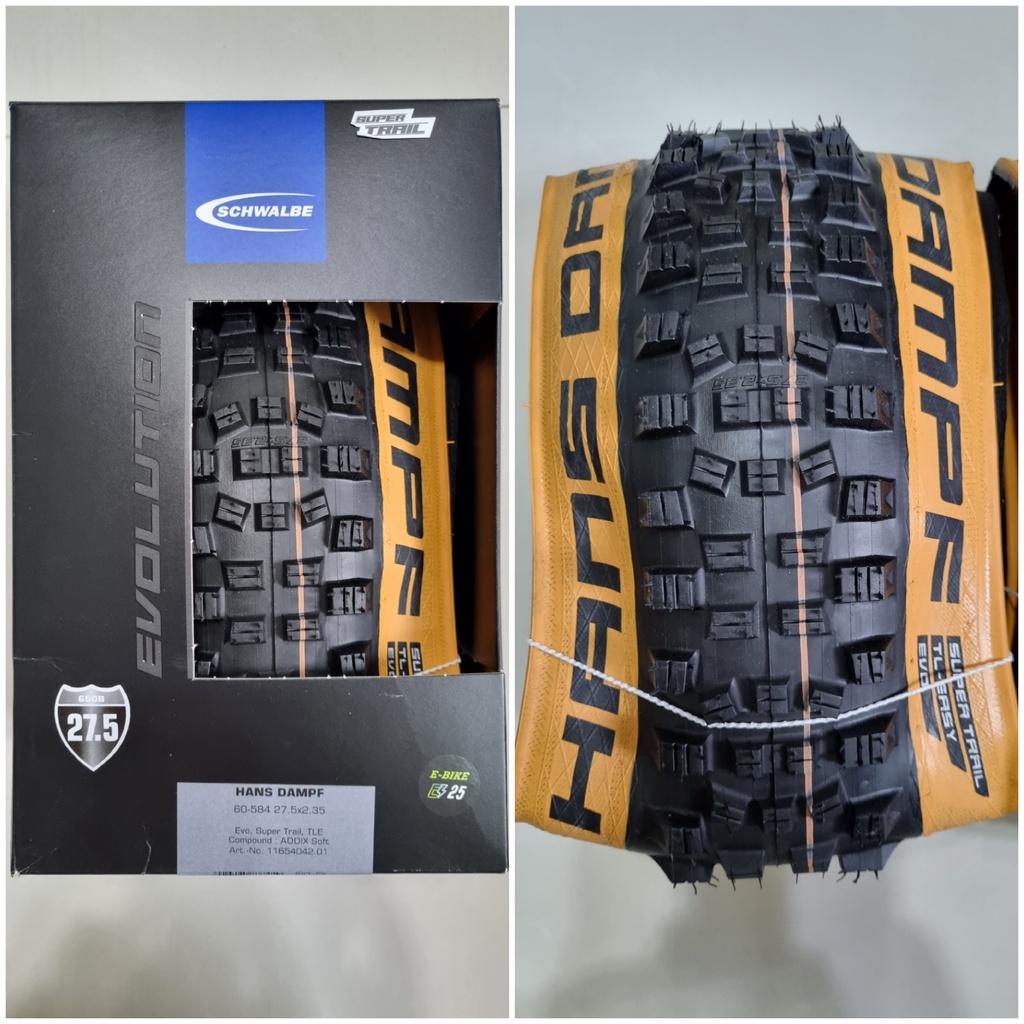 Schwalbe Hans Dampf EVOLUTION Addix Soft Skinwall Super Trail 27.5 ...