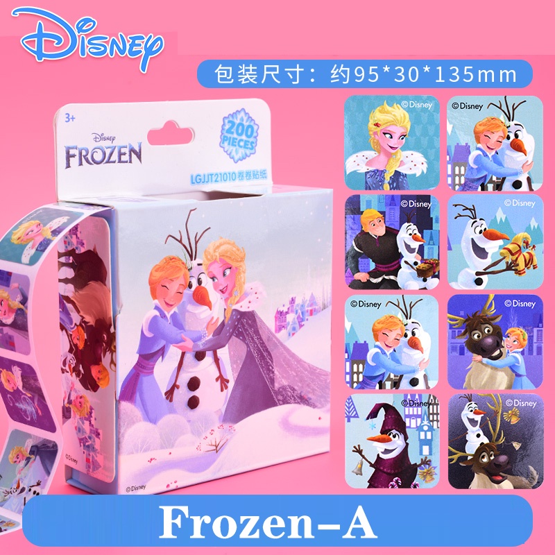 200Pcs Cartoon Disney Frozen Princess My Little Pony Sticker Toys for ...
