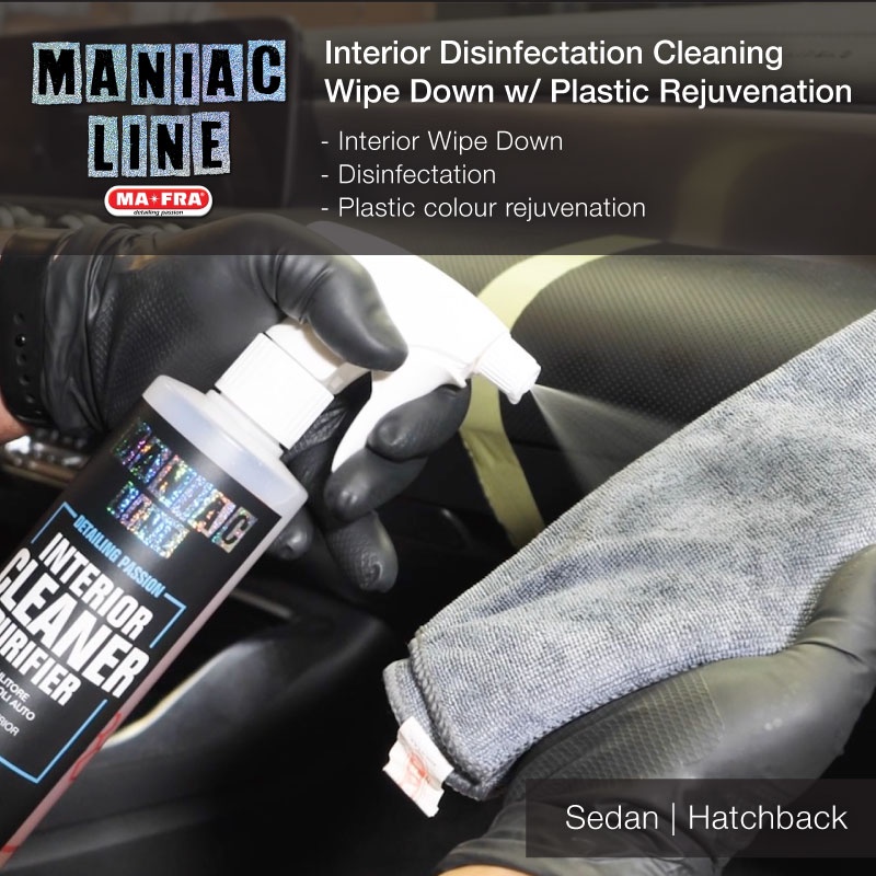 Mobile Grooming - Maniac Line Interior Disinfectation Cleaning Wipe ...