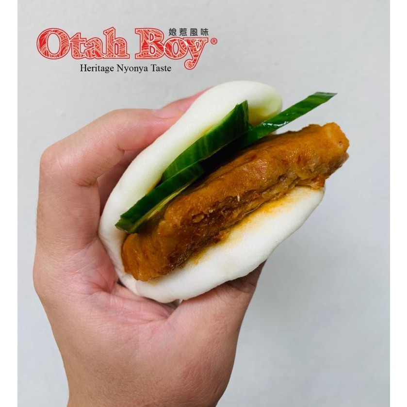 [Otah Boy] Otah Bun Lover convenient pack / 1 box - 8 Otah Bun / Frozen ...