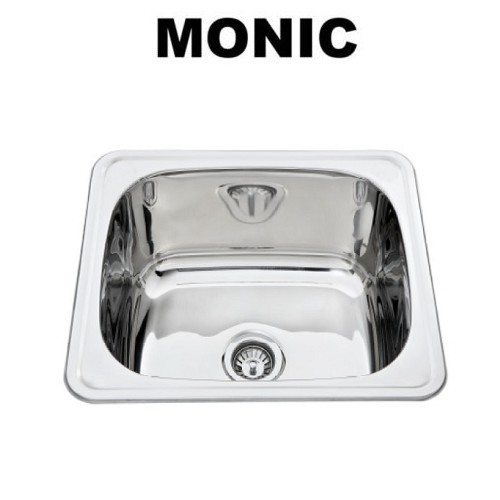 MONIC I-600 STAINLESS STEEL SINGLE BOWL KITCHEN SINK | Shopee Singapore