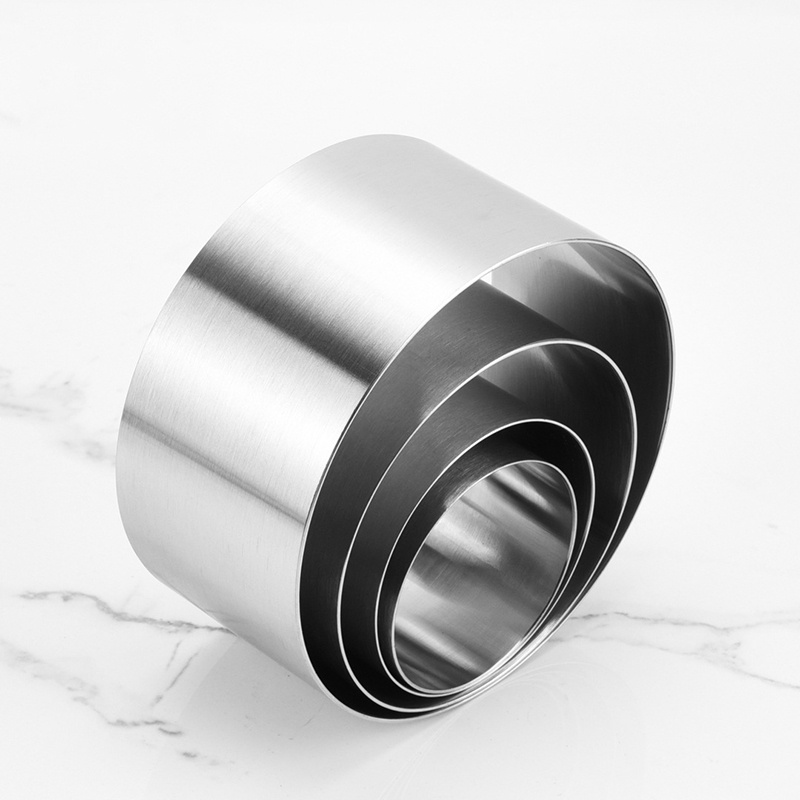 Stainless Steel Round Mousse Ring Reusable Baking Mold Cake Mould ...
