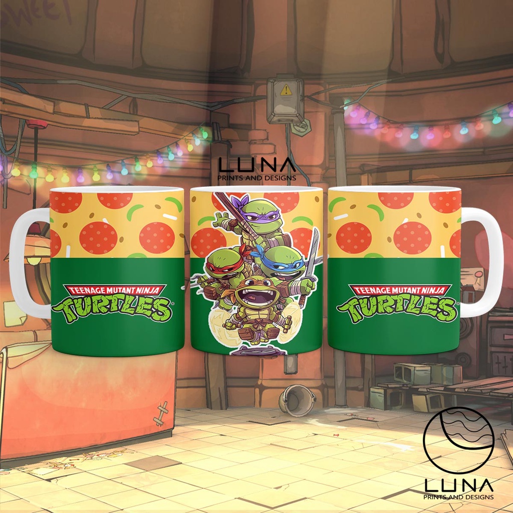 TMNT - Teenage Mutant Ninja Turtles Coffee Mug Collection - The Luna ...