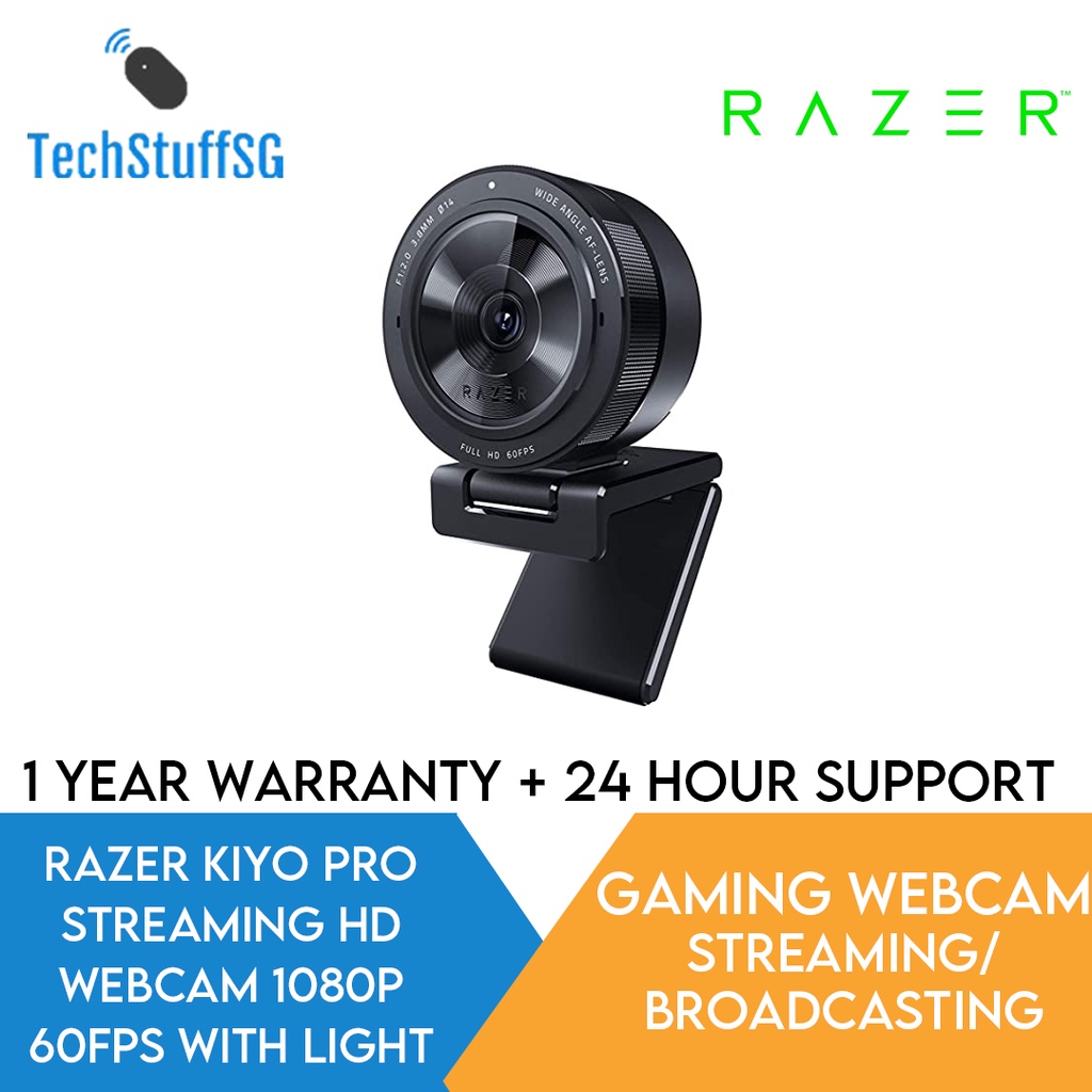 Razer Kiyo Pro - USB Camera with High-Performance Adaptive Light Sensor ...