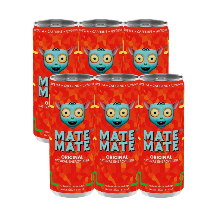 MATE MATE Original Natural Energy Drink 250ml (Pack of 6) buy 1 get 1 ...