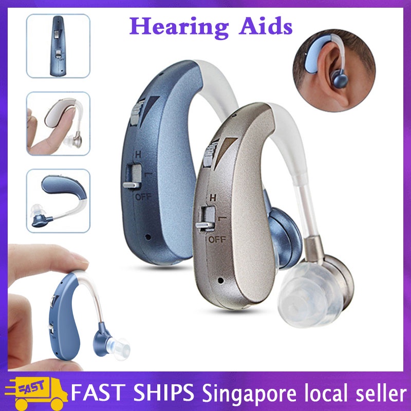 [SG Stock] Hearing Aid Rechargeable Mini Digital Hearing Aid Audio ...