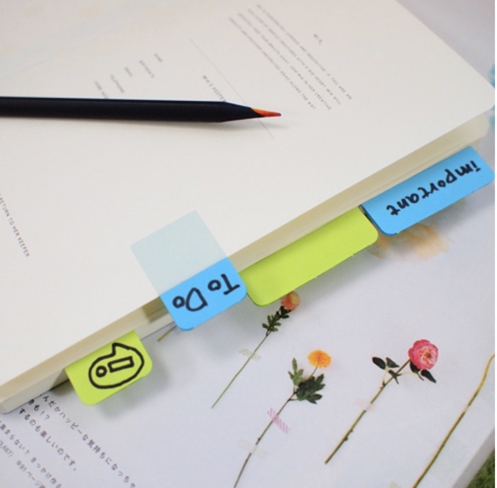 Stick 'N N Times Stickers Double-Sided Classification Index Labels Re ...