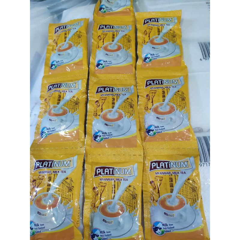 (Trial Package) 1 pack of Platinum Myanmar Milk Tea instant Milk Tea ...