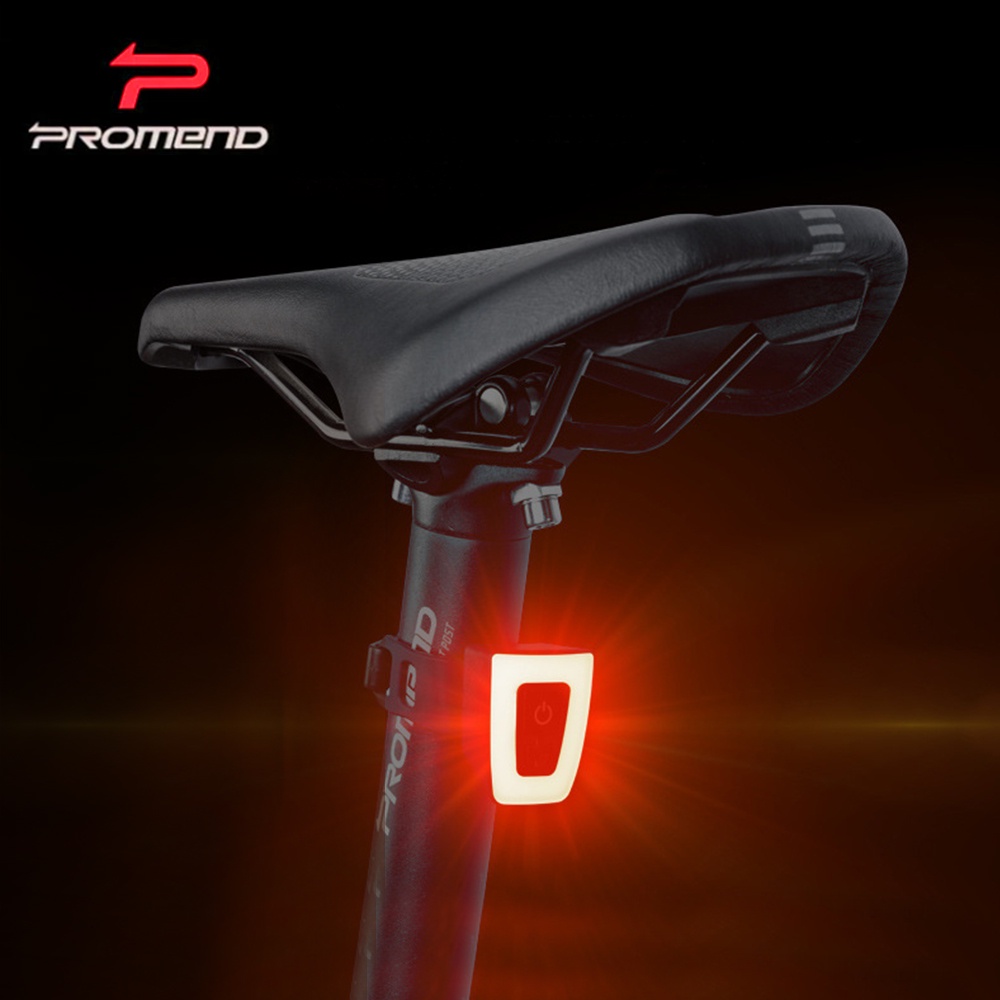 Promend Bike Taillight Waterproof Cycling Helmet Light For Bicycle LED ...