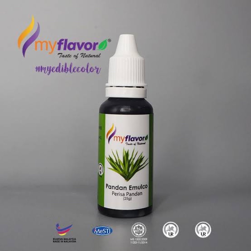 My Flavor Pandan Emulco Halal Pandan Flavor | Shopee Singapore