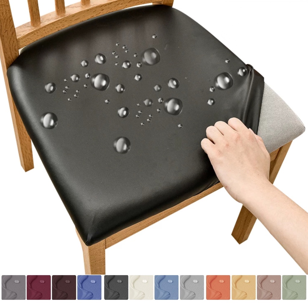 Oyzoce Waterproof Chair Seat Cover with Buttons Chair Cover Non Slip ...