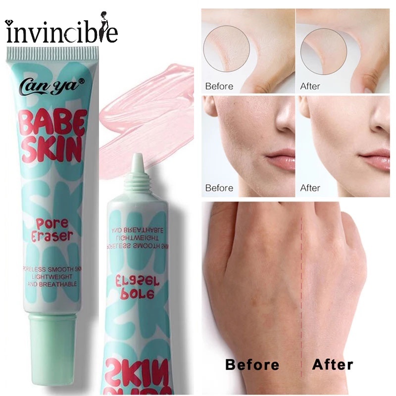 Skin Invisible Pores Concealer/ Long Lasting Moisturizing Primer Cream ...