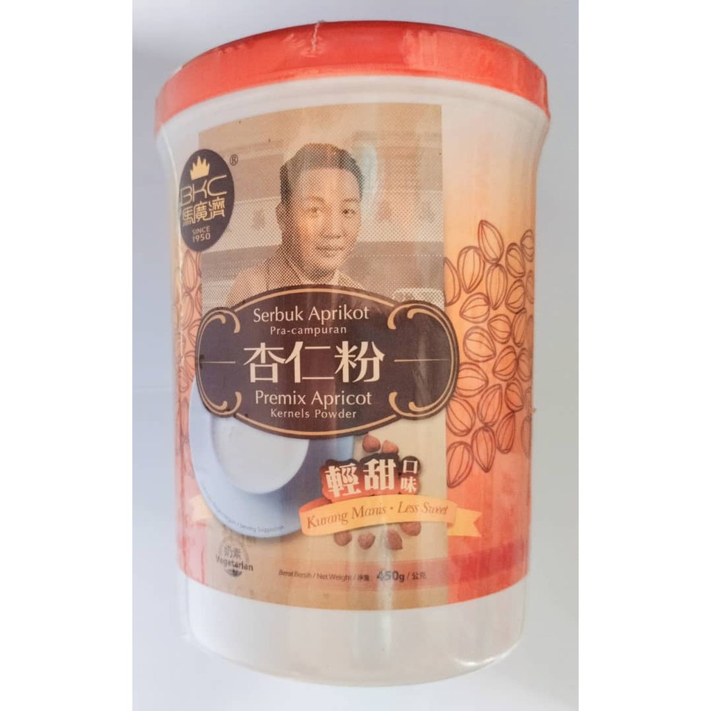 【马广济】低糖 杏仁粉【BKC】LESS SWEET ALMOND POWDER ( 450g ) | Shopee Singapore