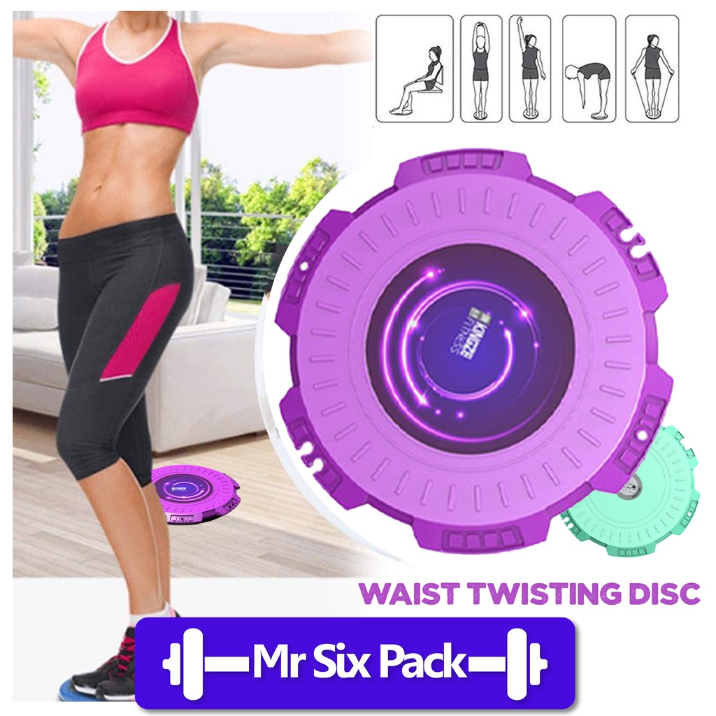 Waist Twisting Plate Home Exercise Fitness Equipment Foot Massage Disc ...