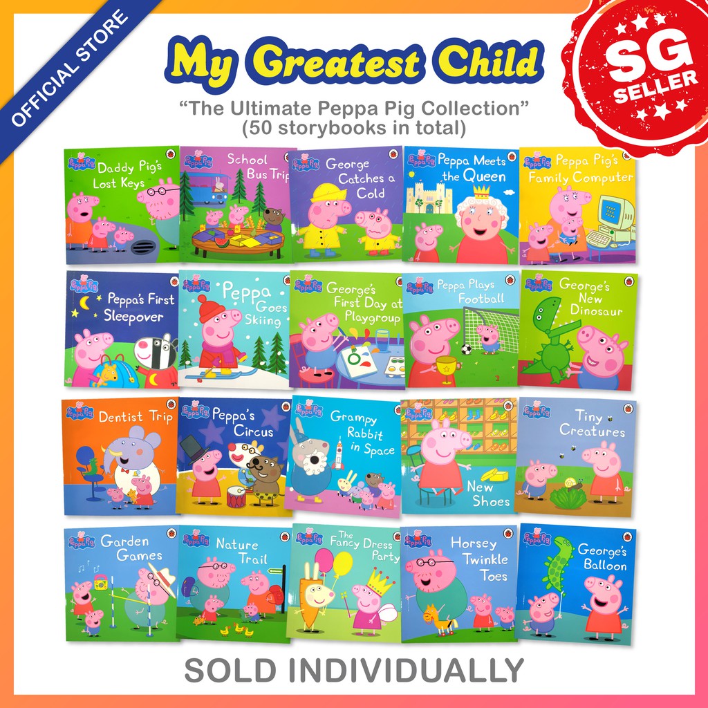 [Ready Stock] (Aged 4-6) The Ultimate Peppa Pig Collection Bk 31-50 ...