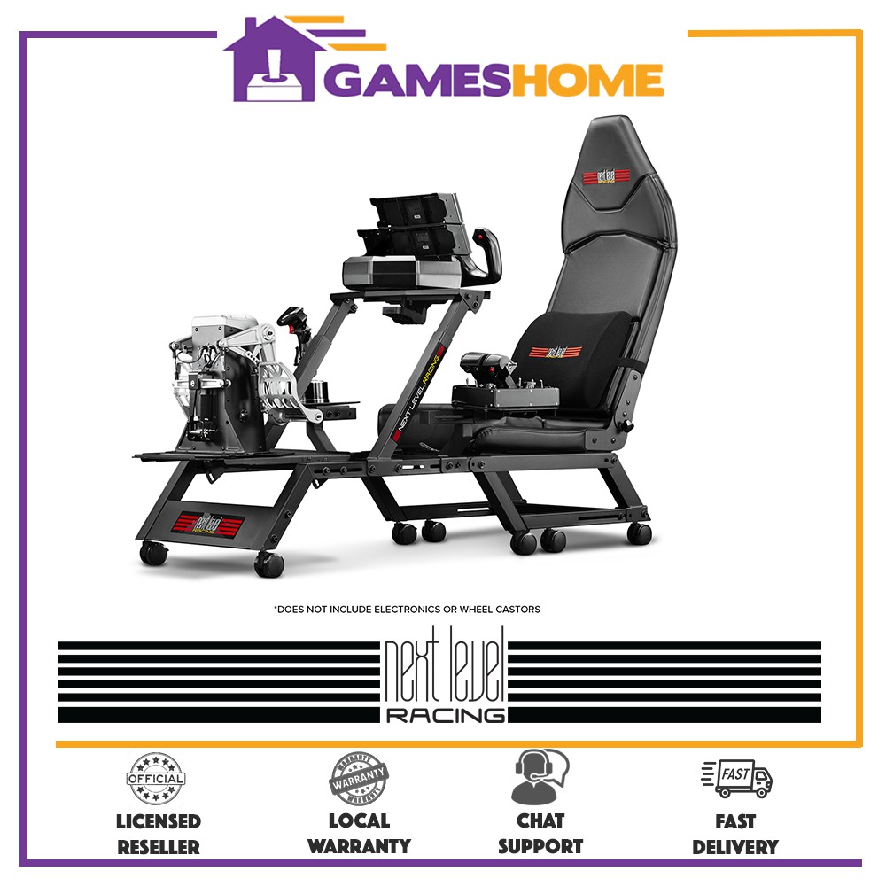 Next Level Racing F-GT Flight Simulator Cockpit | Shopee Singapore