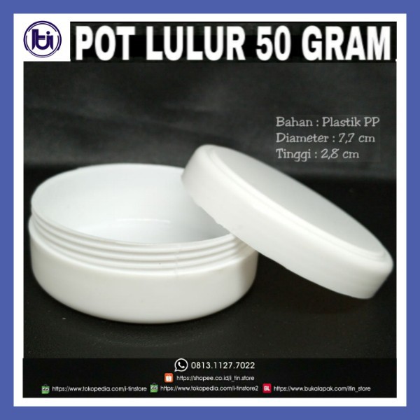 50 GRAM Scrub POT / 50GR Scrub / CREAM POT 50 GR | Shopee Singapore