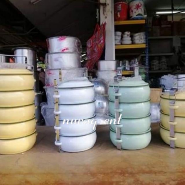 Enamel Level Bowl/enamel food carrier/Tiffin Level Bowl/lunch box ...