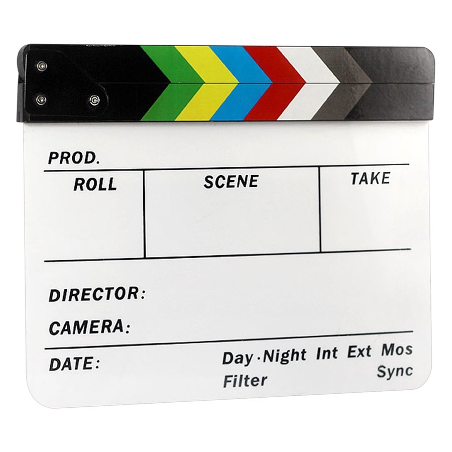 Clapper Board Colorful - Imported Goods | Shopee Singapore