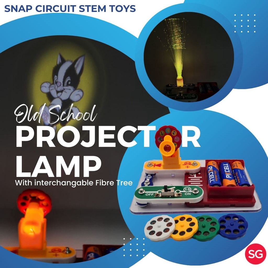 [SG] Snap Circuit Light Projector - Children Educational Science STEM ...