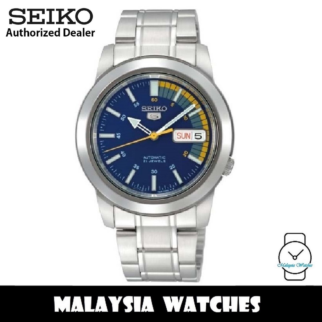 Seiko 5 SNKK27K1 Automatic See-thru Back Gents Stainless Steel Watch (1 ...
