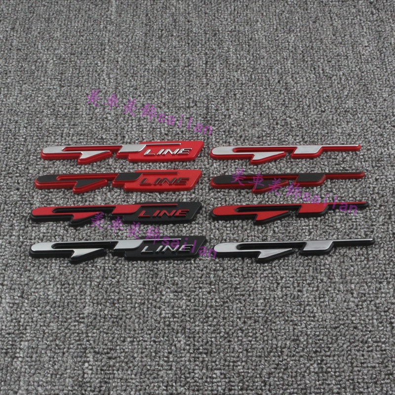 Suitable for Kia GTLINE Car Logo Long Drive Smart Run KX5K3K4K5 Stinger ...