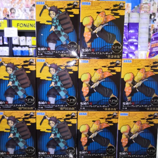 SEGA DEMON SLAYER TANJIRO,ZENITSU SPM FIGURE | Shopee Singapore