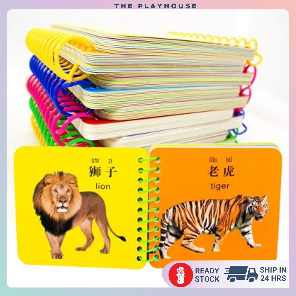 [SG] Chinese, English & Pinyin Durable Untearable Waterproof Mandarin ...