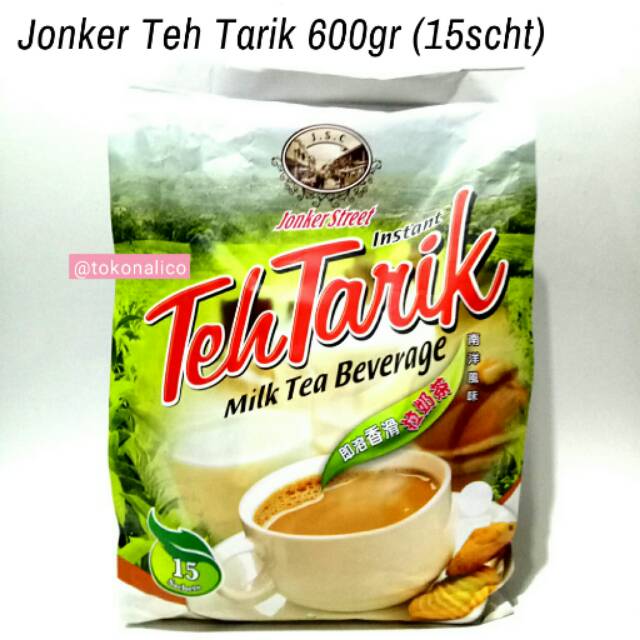 Jongker Streets Tea Pull 600gr Contents 15schts | Jongker streets teh ...