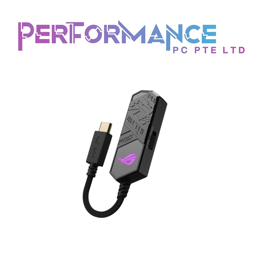 ASUS ROG CLAVIS USB-C TO 3.5MM GAMING DAC (2 YEARS WARRANTY BY BAN ...