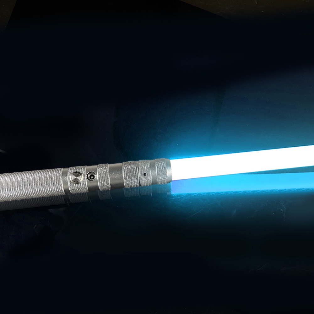 Star Wars RGB lightsaber 7-color metal lightsaber LED flash stick color ...