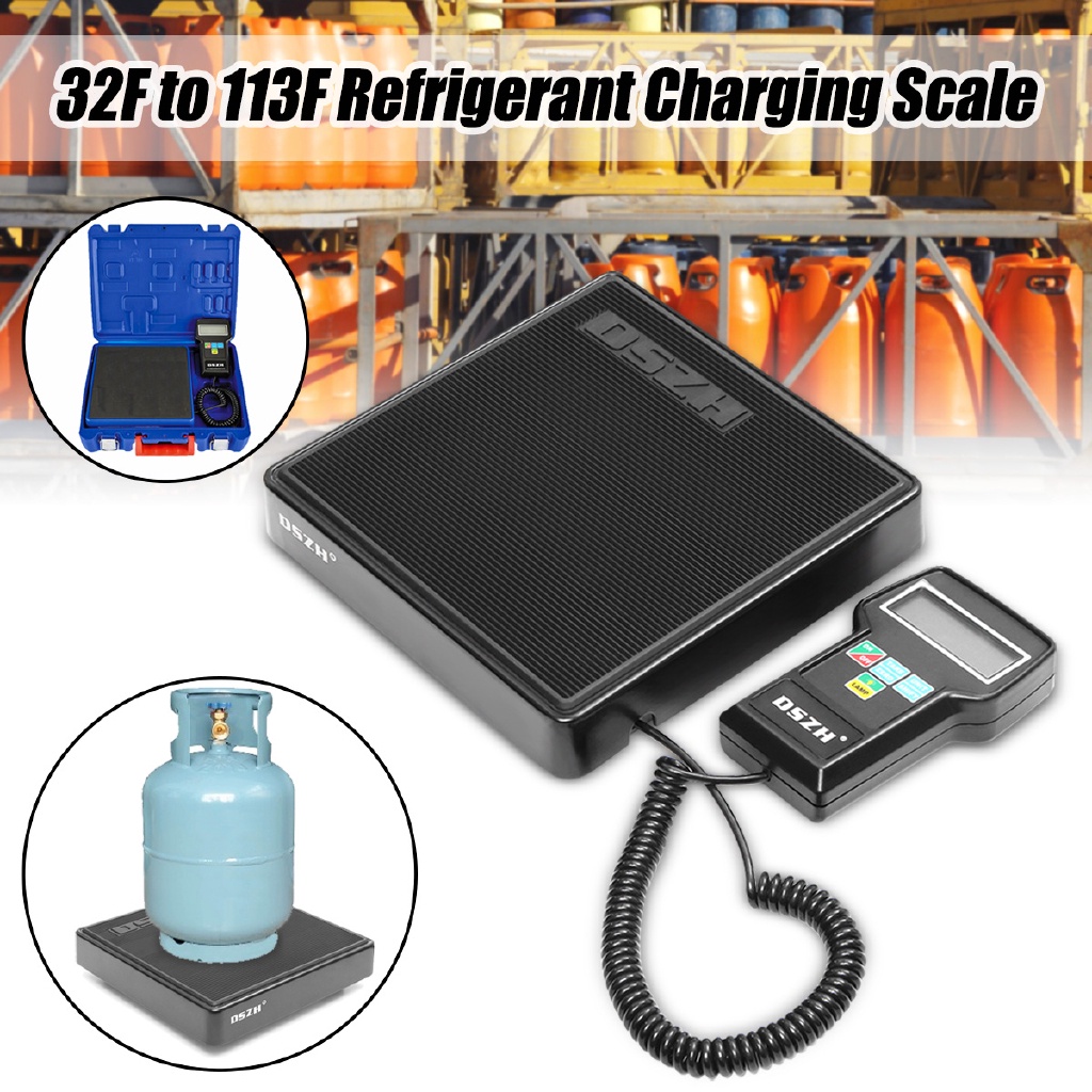 Digital Electronic Refrigerant Charging Scale Weighing Weight HVAC ...