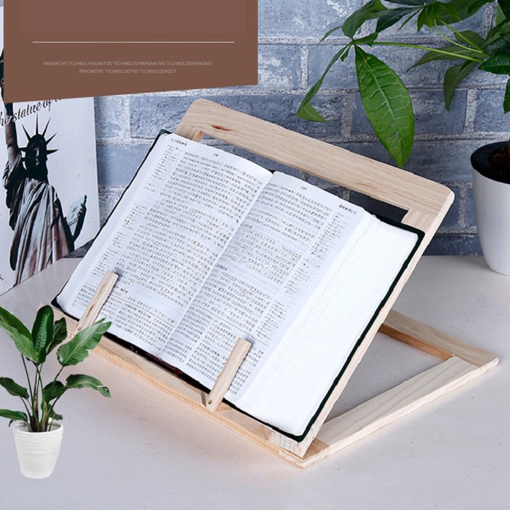 Wooden reading frame, foldable laptop, ipad, book stand, laptop ...