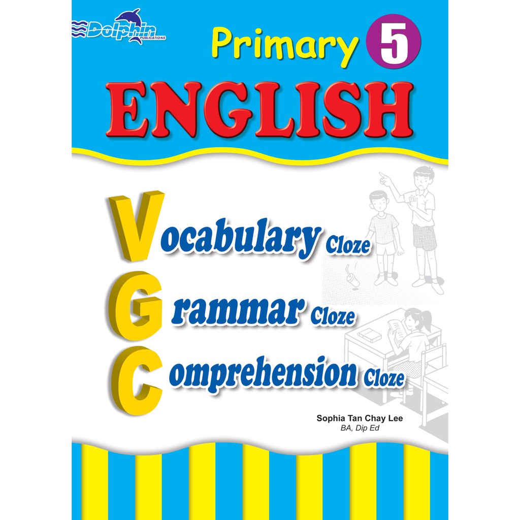 Primary 5 English Vocabulary, Grammar, Comprehension Cloze | Shopee ...